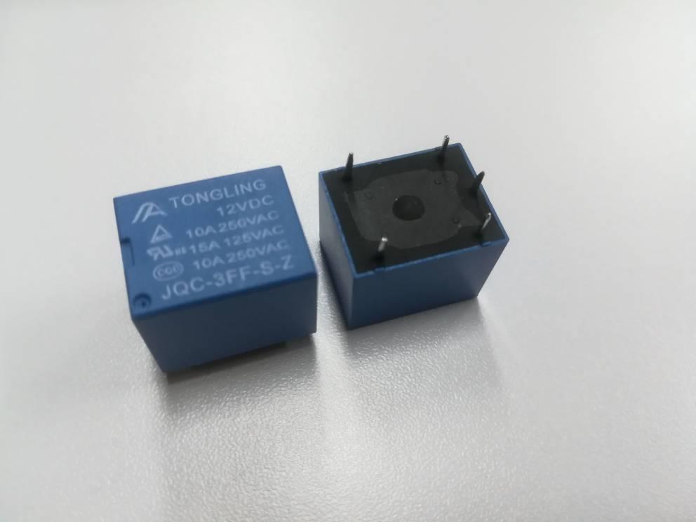 Electronic Component-SPDT 12V 12vDC 10A 30VDC 250VAC Relay SRD(5 pin)