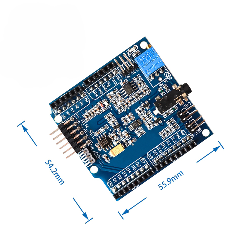 ECG EKG EMG Shield for Arduino With Cables And Electrodes