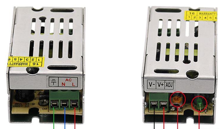 [PSU]AC to DC 12W 12V 1A CCTV Alarm LED Switching Power Supply Adapter